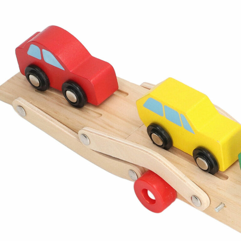 wooden car track